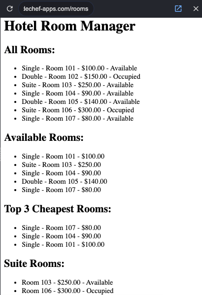 Hotel Rooms Manager in Build with Django: Web Development for Beginners