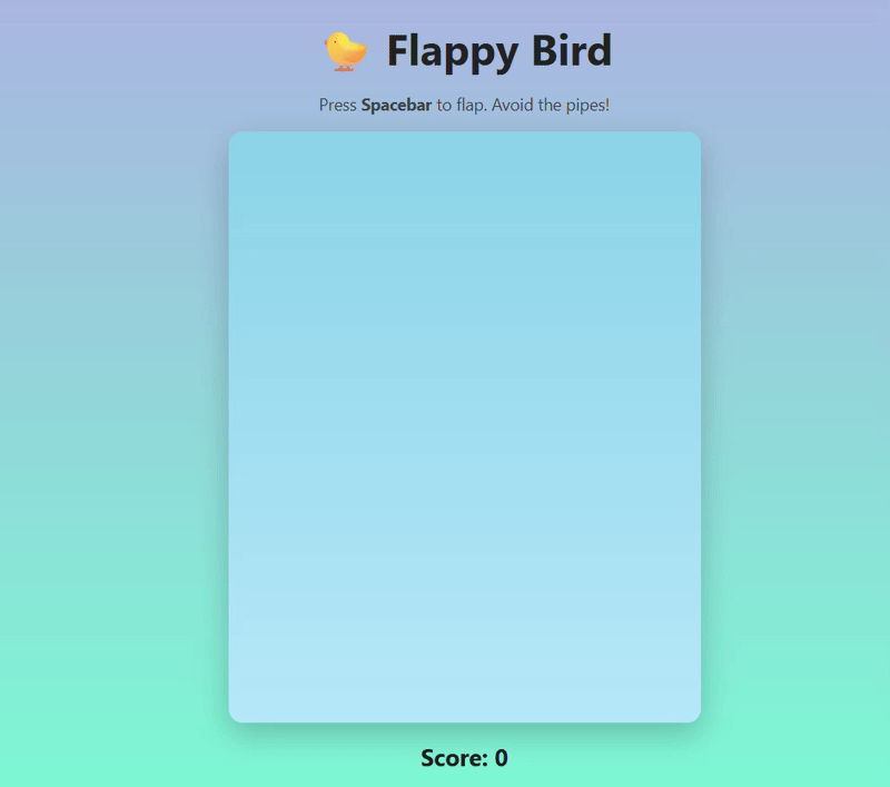 FLAPPY BIRD - 3 Practice Problem in Javascript Projects for Beginners