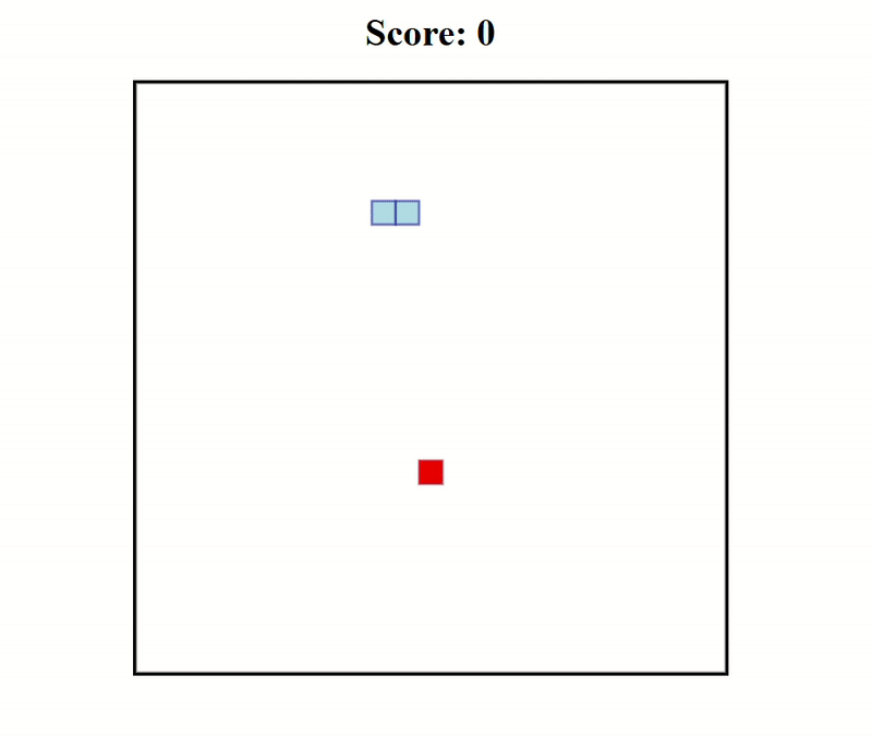 Snake Game - 3 Practice Problem in Javascript Projects for Beginners